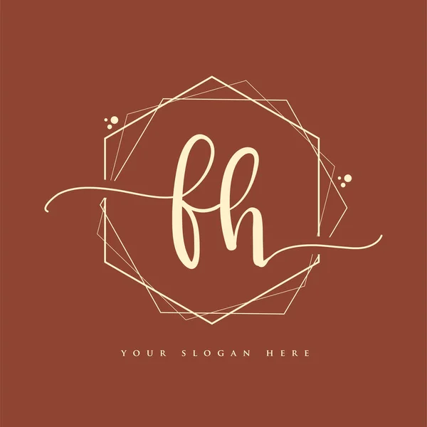 239 Fh initial logo Vector Images | Depositphotos