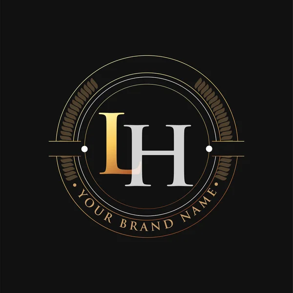 Lh logo imágenes de stock de arte vectorial | Depositphotos