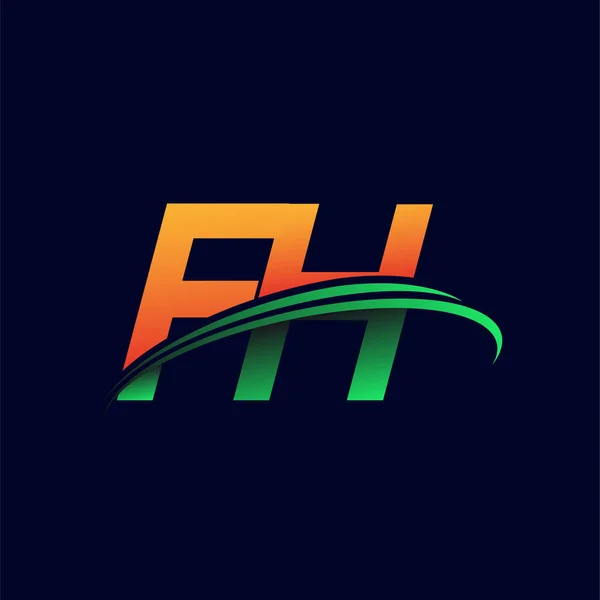 239 Fh initial logo Vector Images | Depositphotos