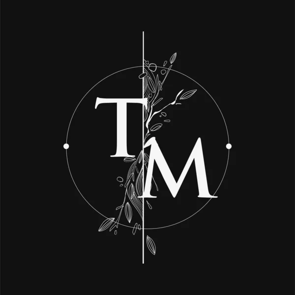 Tm initials Vector Art Stock Images | Depositphotos