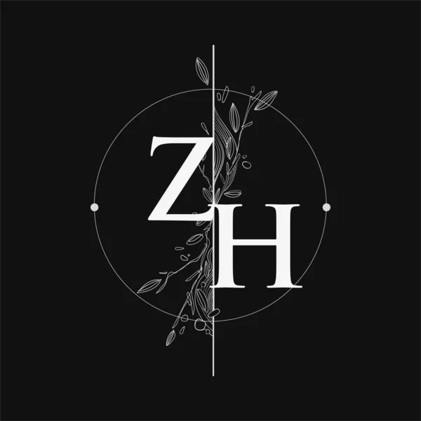 Zh initial Vector Art Stock Images | Depositphotos