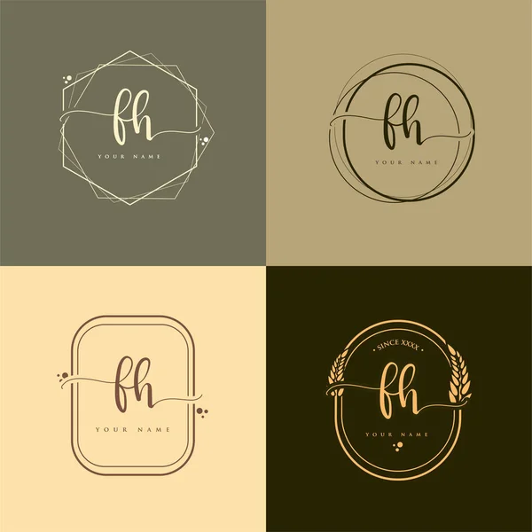 239 Fh initial logo Vector Images | Depositphotos