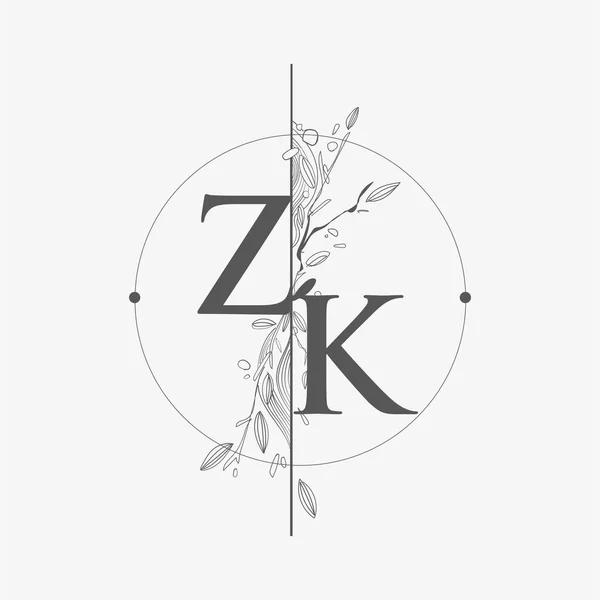Zk handwriting Vector Art Stock Images | Depositphotos