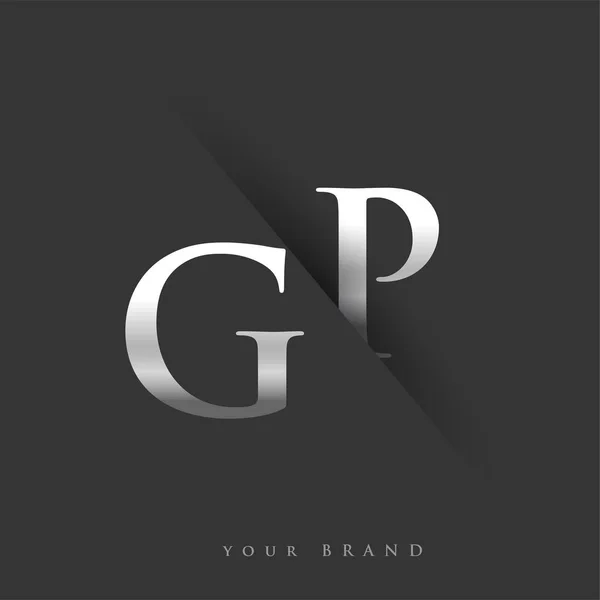 Letter gp imágenes de stock de arte vectorial | Depositphotos