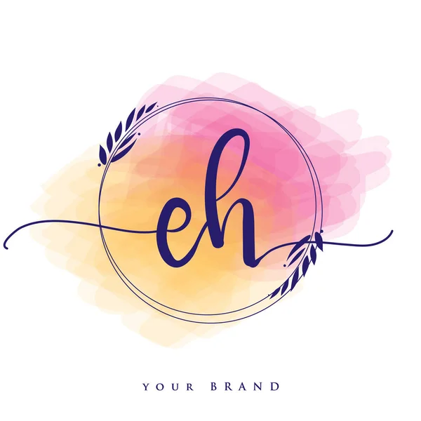 Eh initial Vector Art Stock Images | Depositphotos