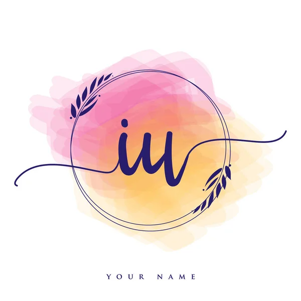 Iu letter Vector Art Stock Images | Depositphotos