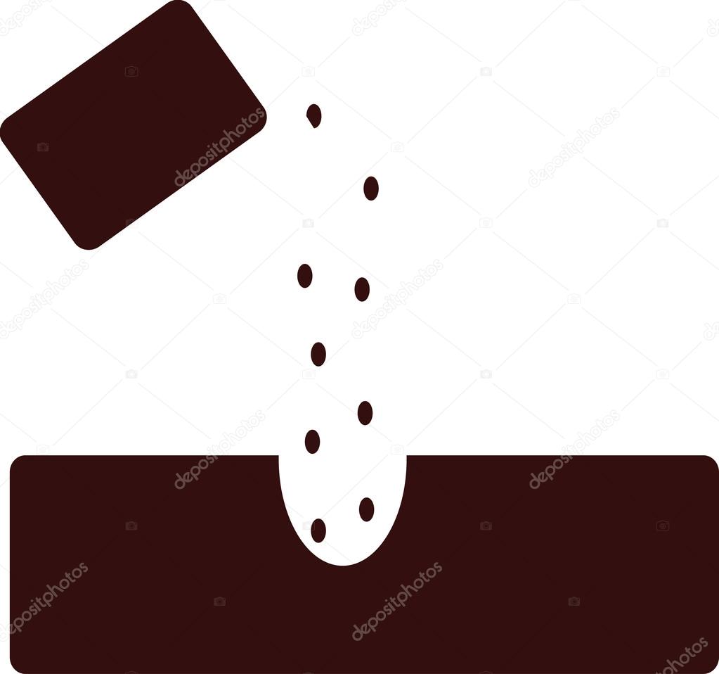 Sowing seeds in the soil Stock Vector Image by ©Yusiki #95534628