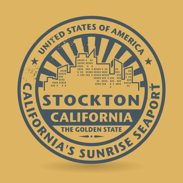 Califórnia de stockton Vector Art Stock Images | Depositphotos
