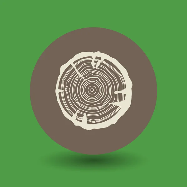 Growth rings icon or sign Stock Vector Image by ©_fla #36708357