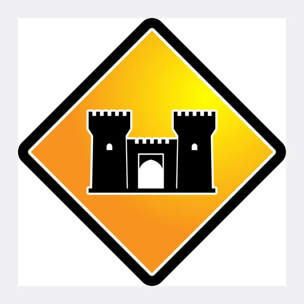 Castle icon or sign Stock Vector Image by ©_fla #34551411