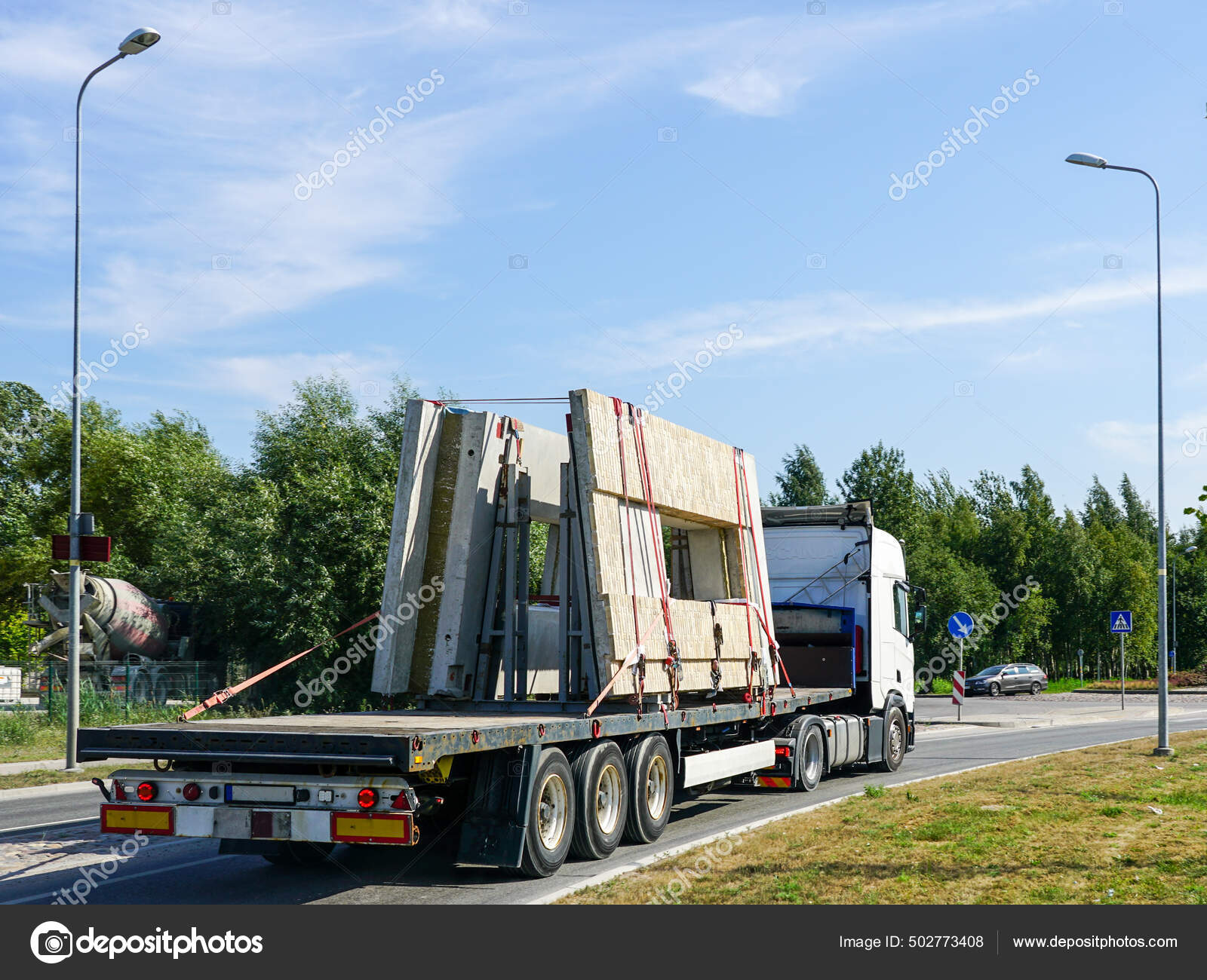 Transportation Reinforced Concrete Precast Wall Panels House ...