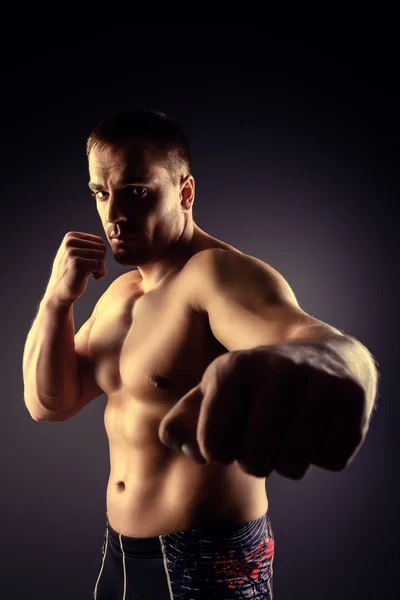 fighter. Martial arts. - Stock Image - Everypixel