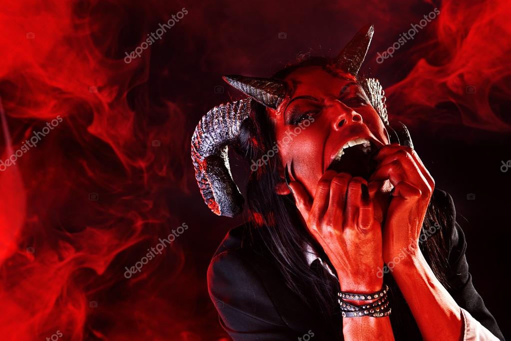 Demon | Fantasy demon — Stock Photo © prometeus #55612659