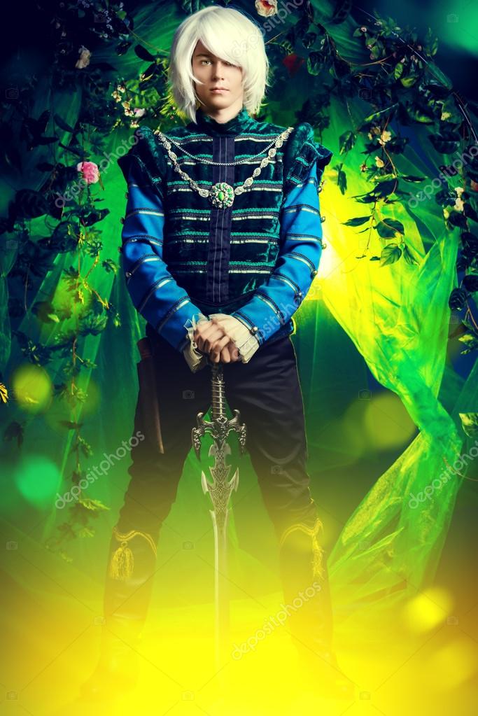 White elf — Stock Photo © prometeus #76064035