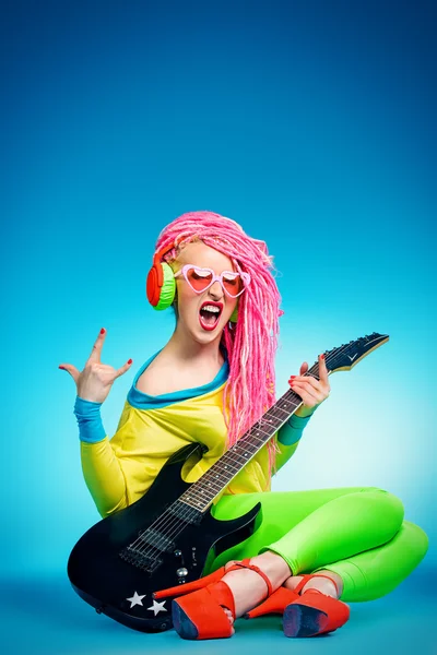 Heavy metal girl Stock Photos, Royalty Free Heavy metal girl Images ...
