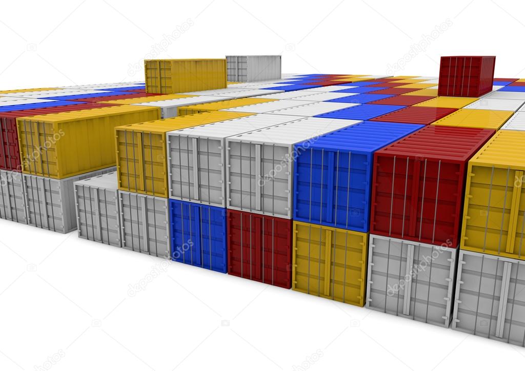 Containers — Stock Photo © georgejmclittle #57578793