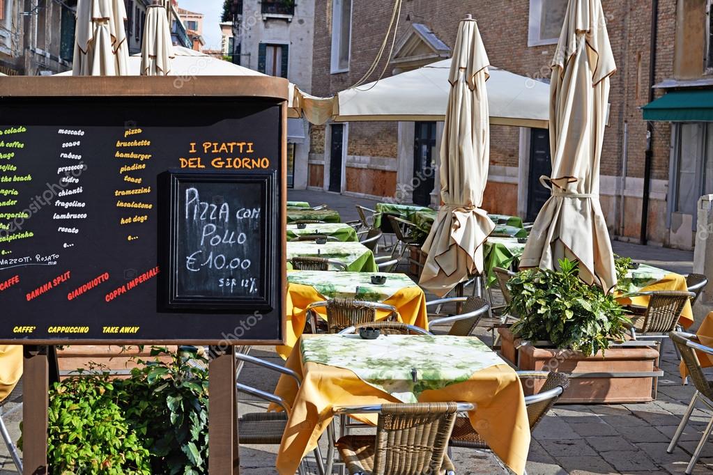 Italian Cafe Outside