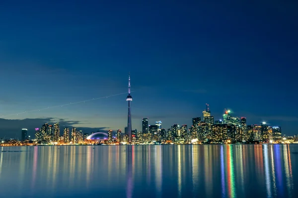 Toronto skyline evening Stock Photos, Royalty Free Toronto skyline ...