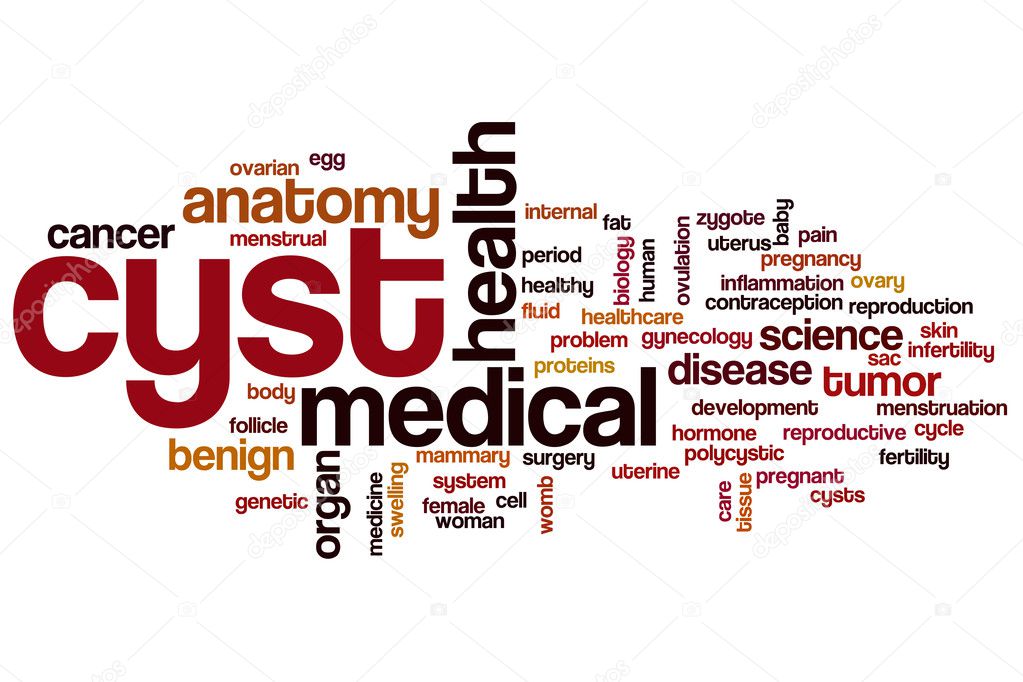 Cyst word cloud Stock Photo by ©ibreakstock 100454732