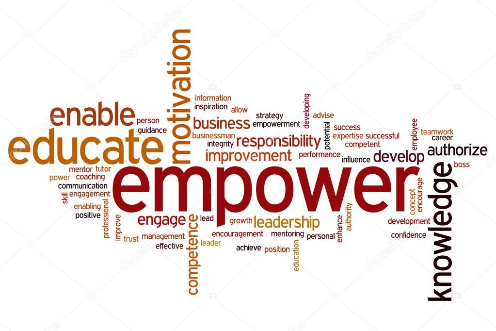 Empower word cloud Stock Photo by ©ibreakstock 100459154