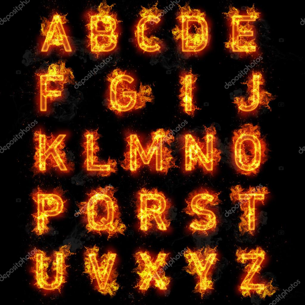 Eld teckensnitt text alla bokstäver — Stockfotografi © ibreakstock ... Eld teckensnitt text alla bokstäver — Stockfotografi © ibreakstock ...