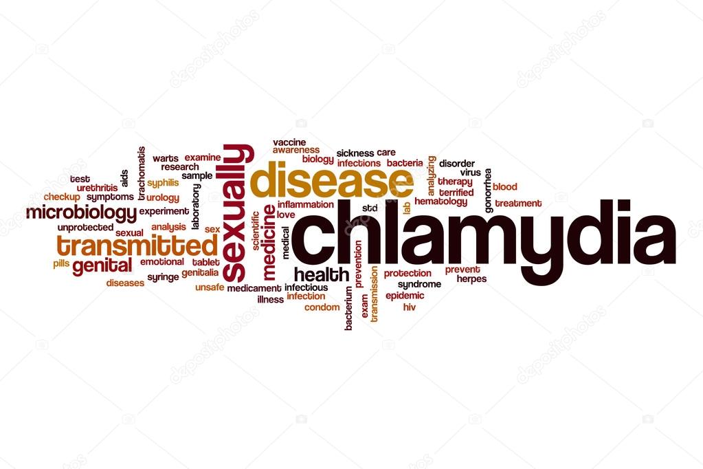 Chlamydia word cloud concept — Stock Photo © ibreakstock #118658480