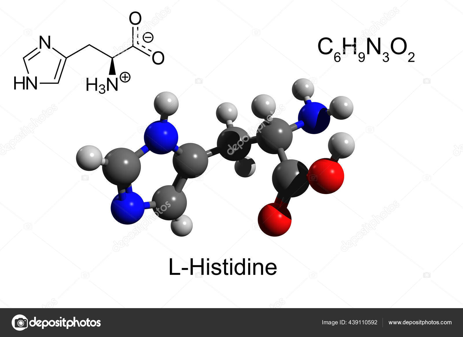 Structure Of Histidine