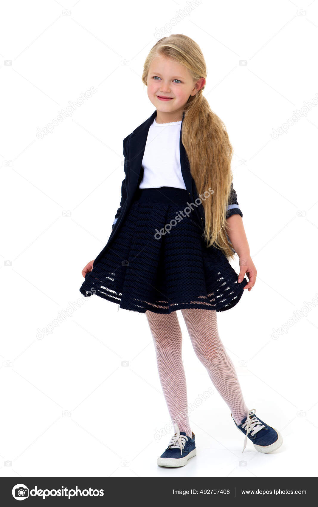 Elementary School Girl Dress