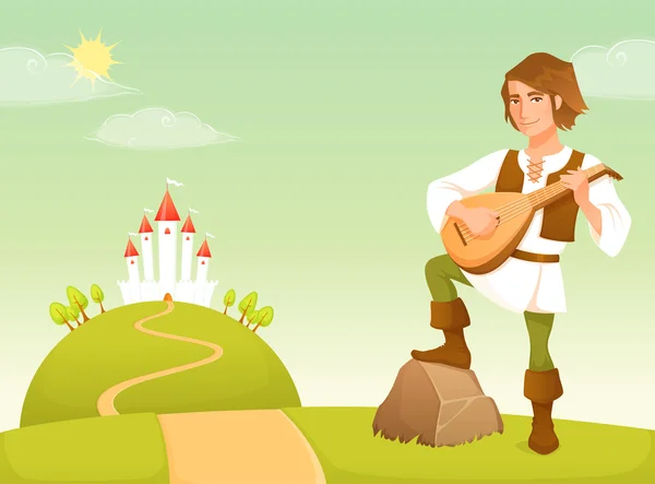Medieval singer Vector Art Stock Images | Depositphotos