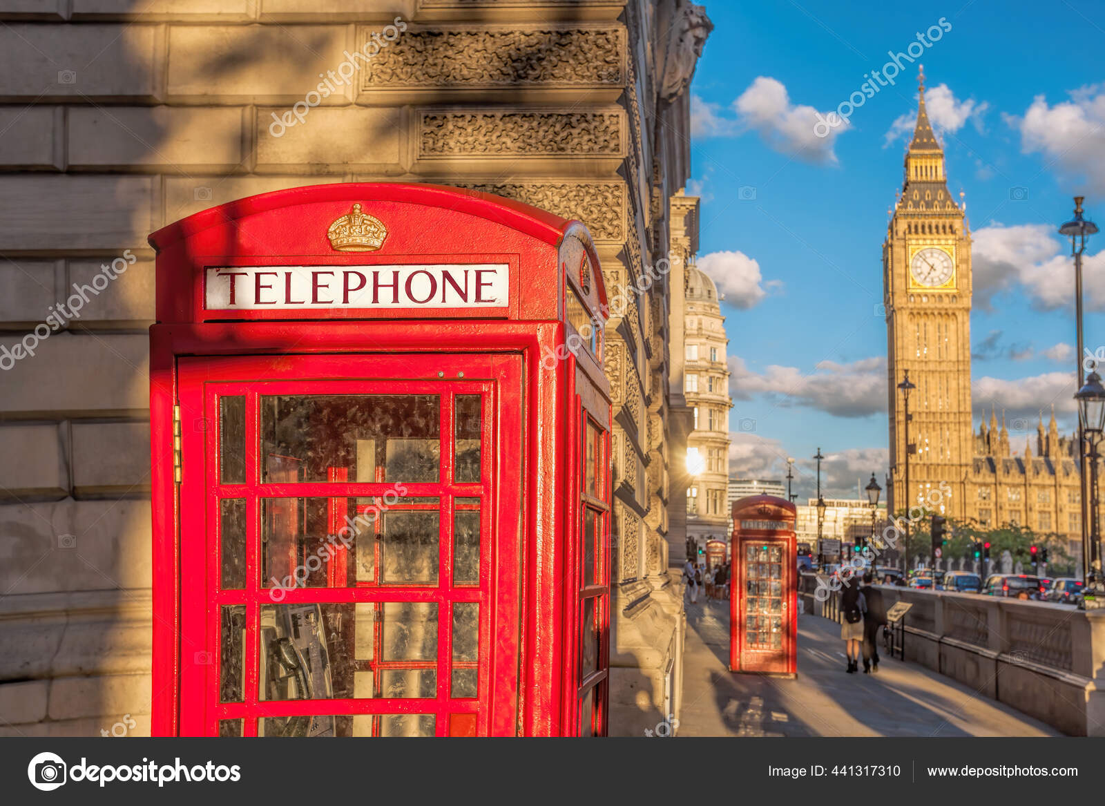 Big Ben Red Phone Booth London England – Stock Editorial Photo © samot ...