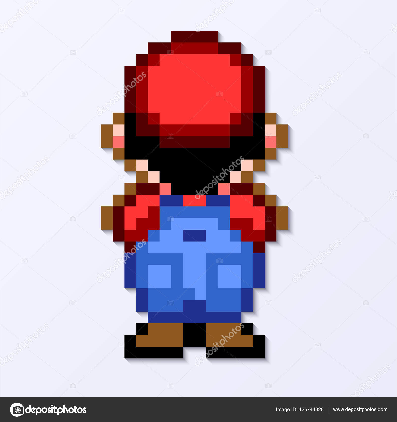 8 Bit Super Mario Characters