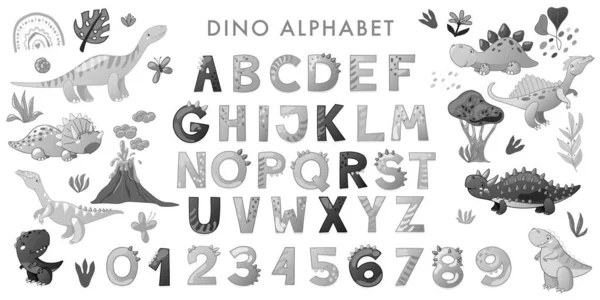 100,000 Dinosaur alphabet Vector Images | Depositphotos