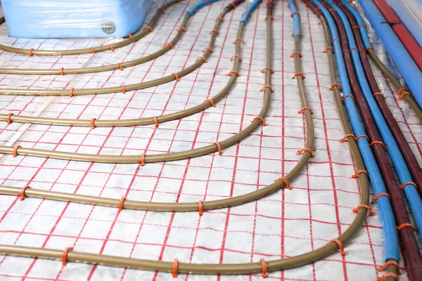 Floor heating coils Stock Photos, Royalty Free Floor heating coils ...