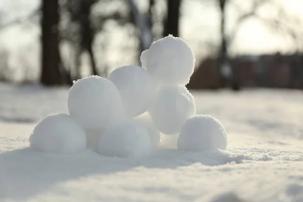 Pile Of Snowballs
