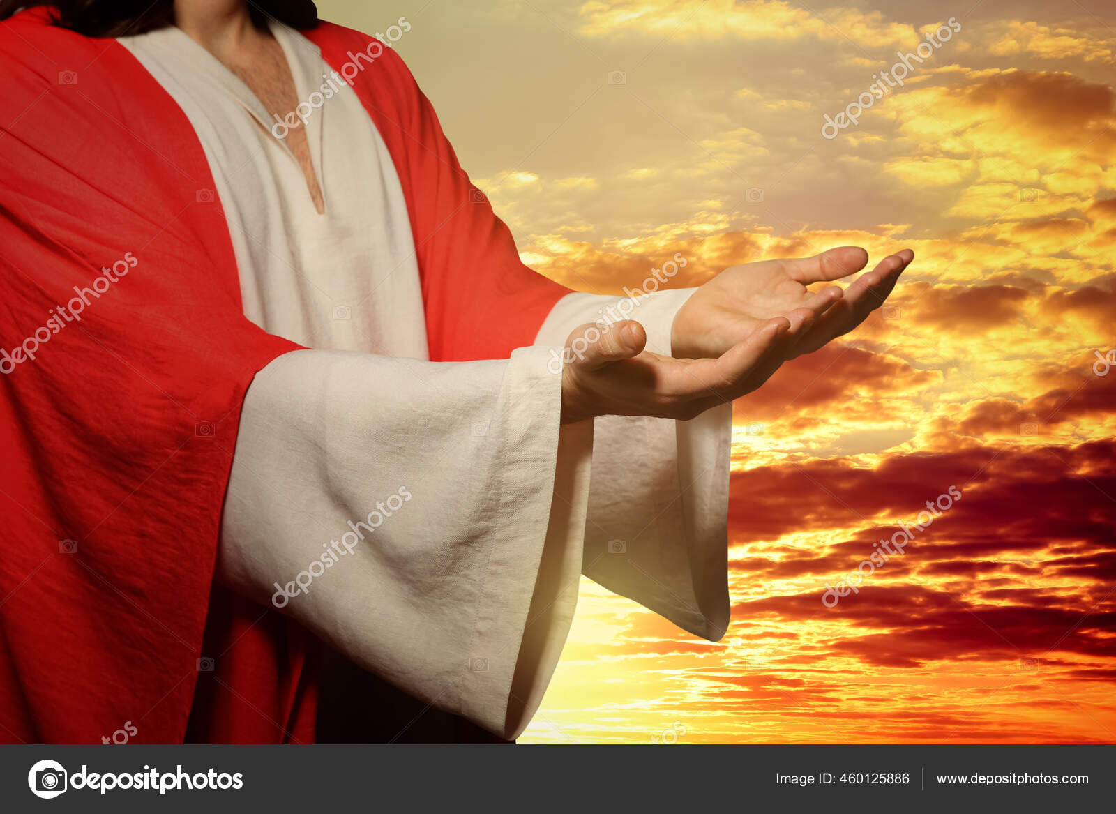 Jesus Hands Out