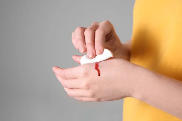 Cut Finger Bleeding Profusely