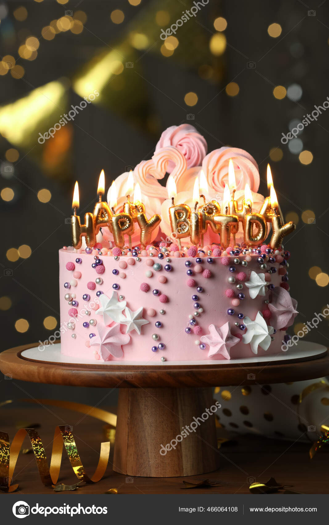 Burning Birthday Cake