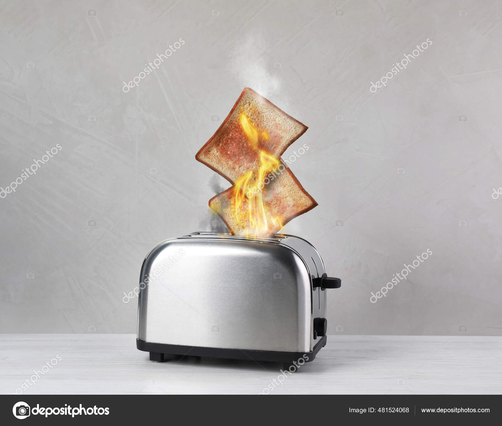 Toaster On Fire