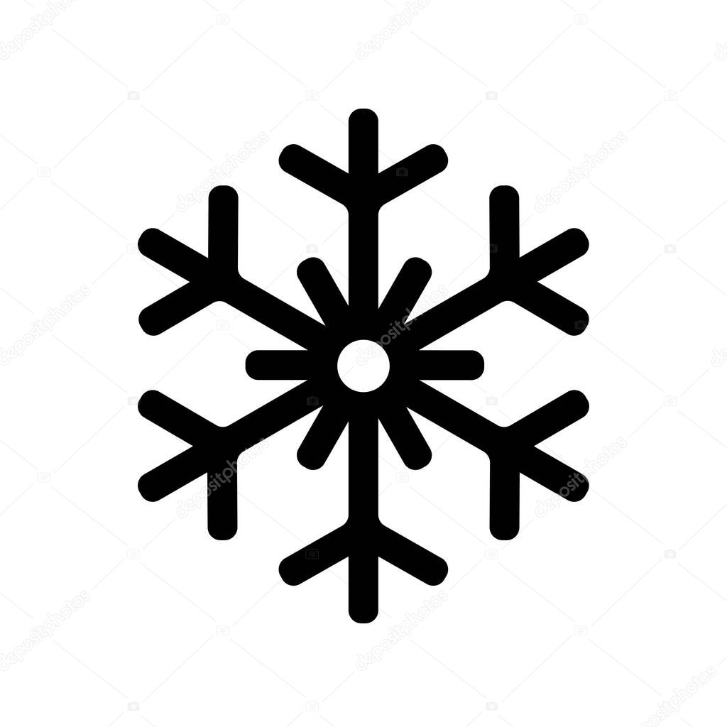 Copos De Nieve Fondo Blanco Y Negro