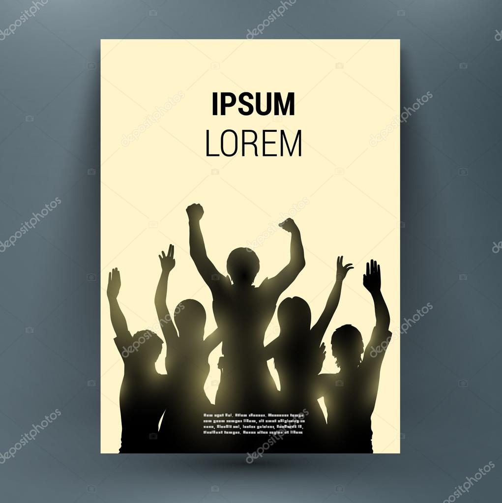 La gente feliz se agolpa con las manos arriba. El mejor uso para el libro de secretos de la ...