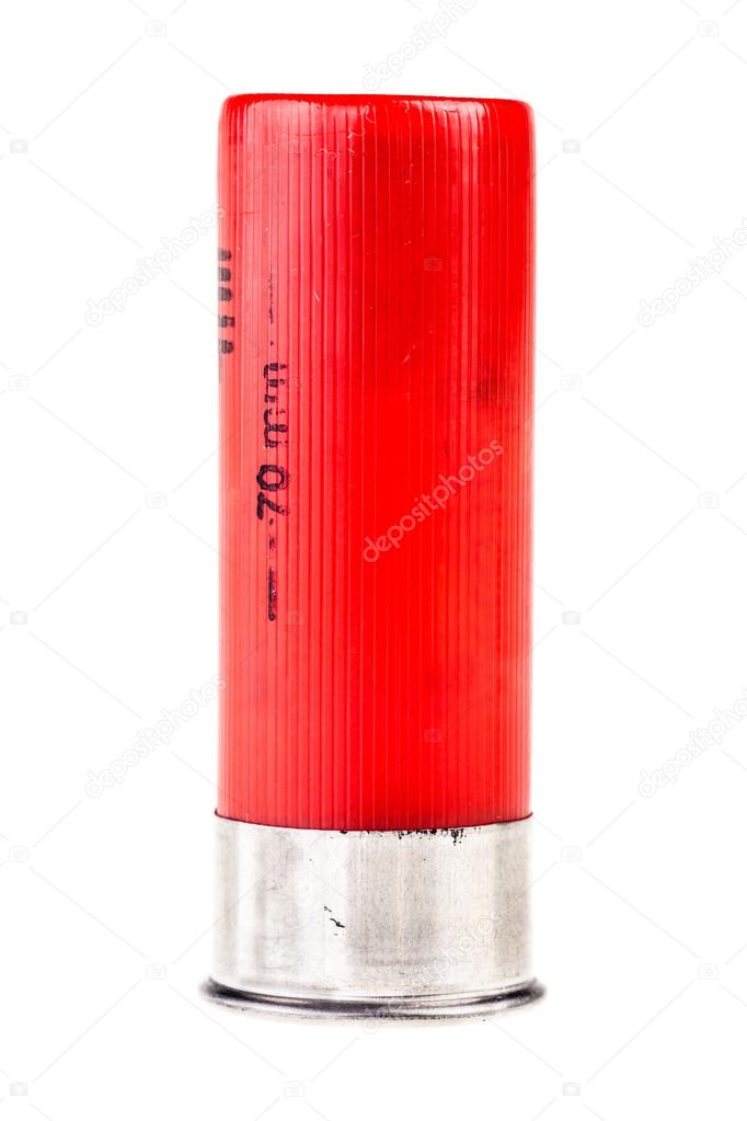 Red Shotgun Shell That