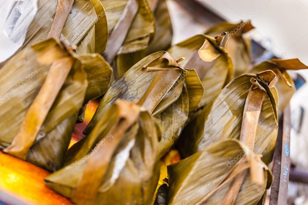 Sticky rice dumplings Stock Photo by ©dlpn 58470797