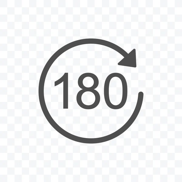 180 degrees symbol Vector Art Stock Images | Depositphotos