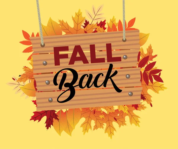 Fall Theme Background Leaves Pumpkin Stock Vector by ©RealityImages ...