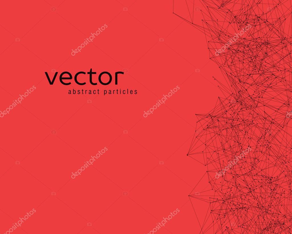 Vector abstract particles Stock Vector by ©julvil11 102711162