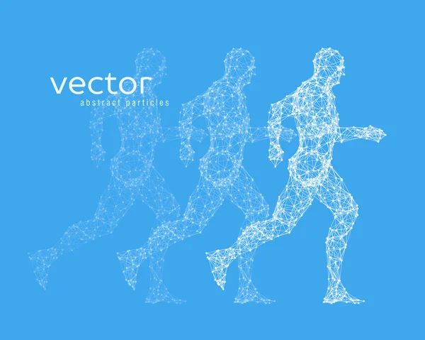 Vector illustration of running man. Stock Vector Image by ©julvil11 ...