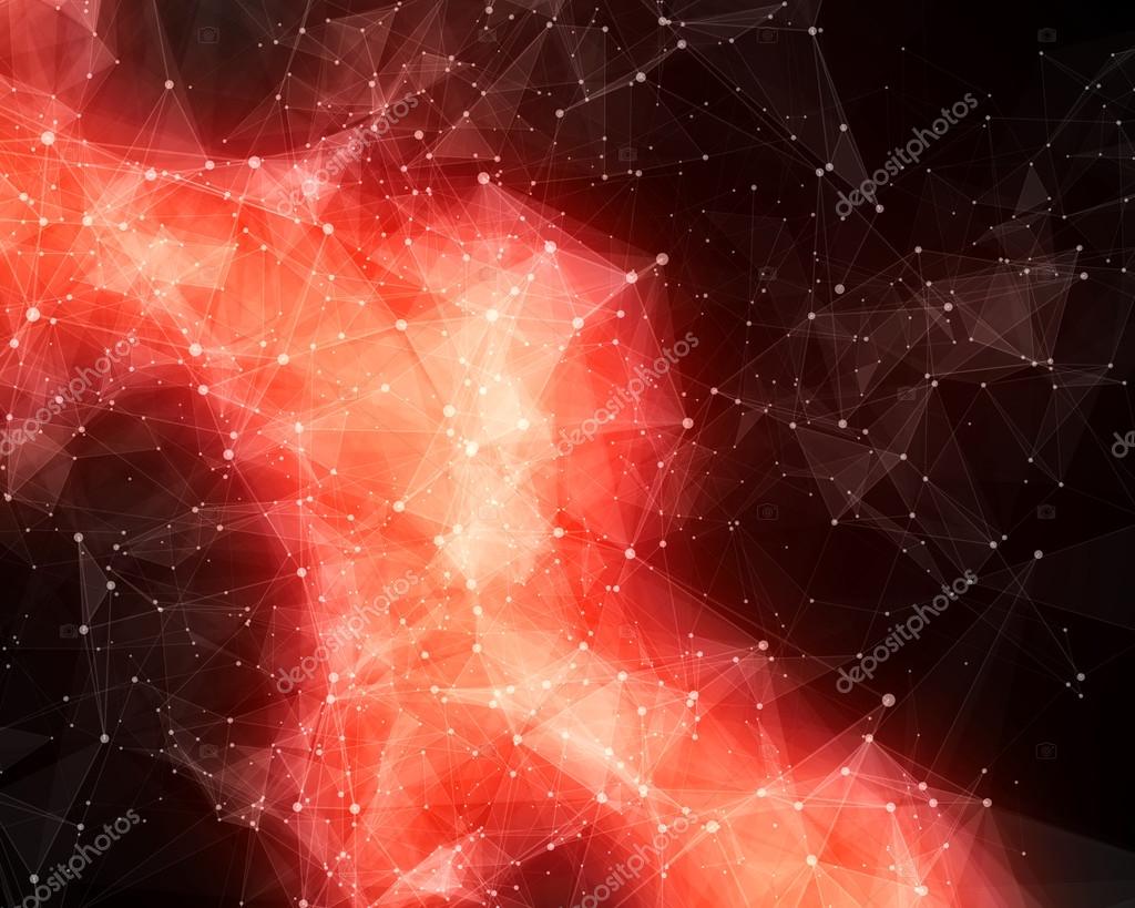 Abstract red nebula in space Stock Photo by ©julvil11 68584323