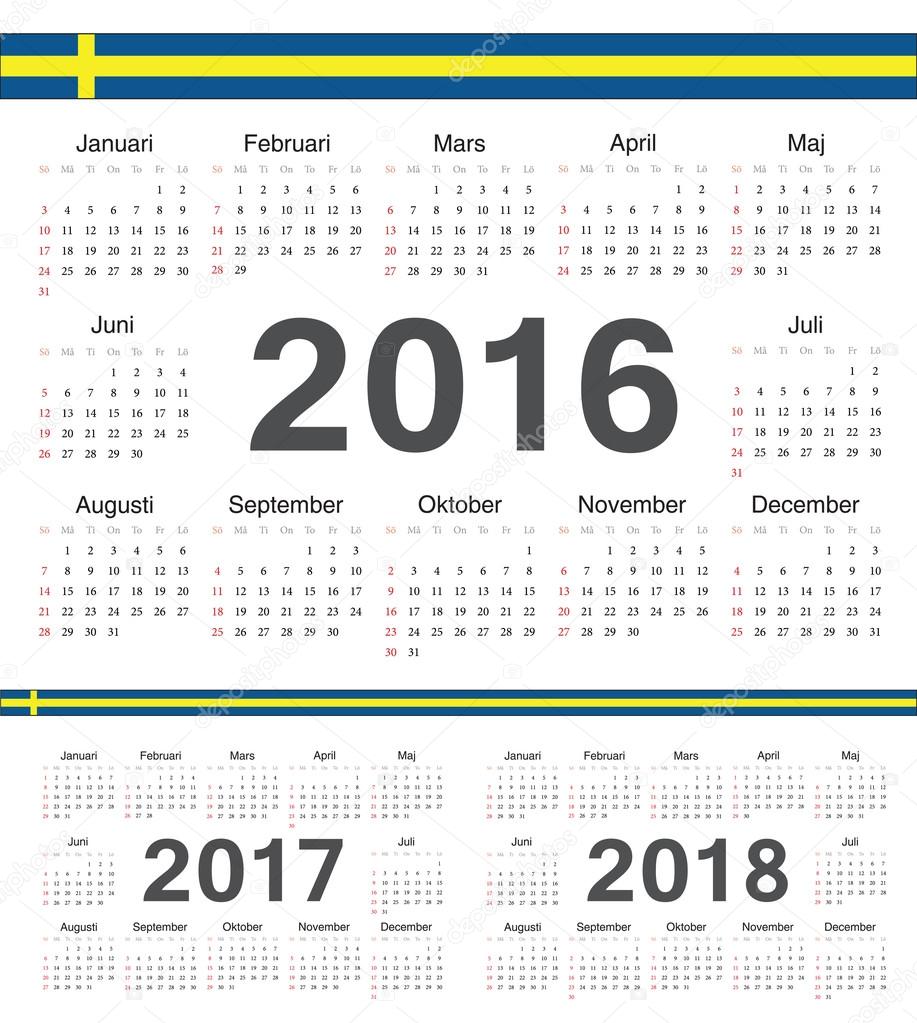 Swedish Calendar
