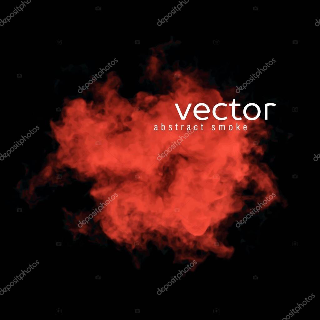 Ilustración vectorial del humo rojo Vector de stock #80607460 de ©julvil11
