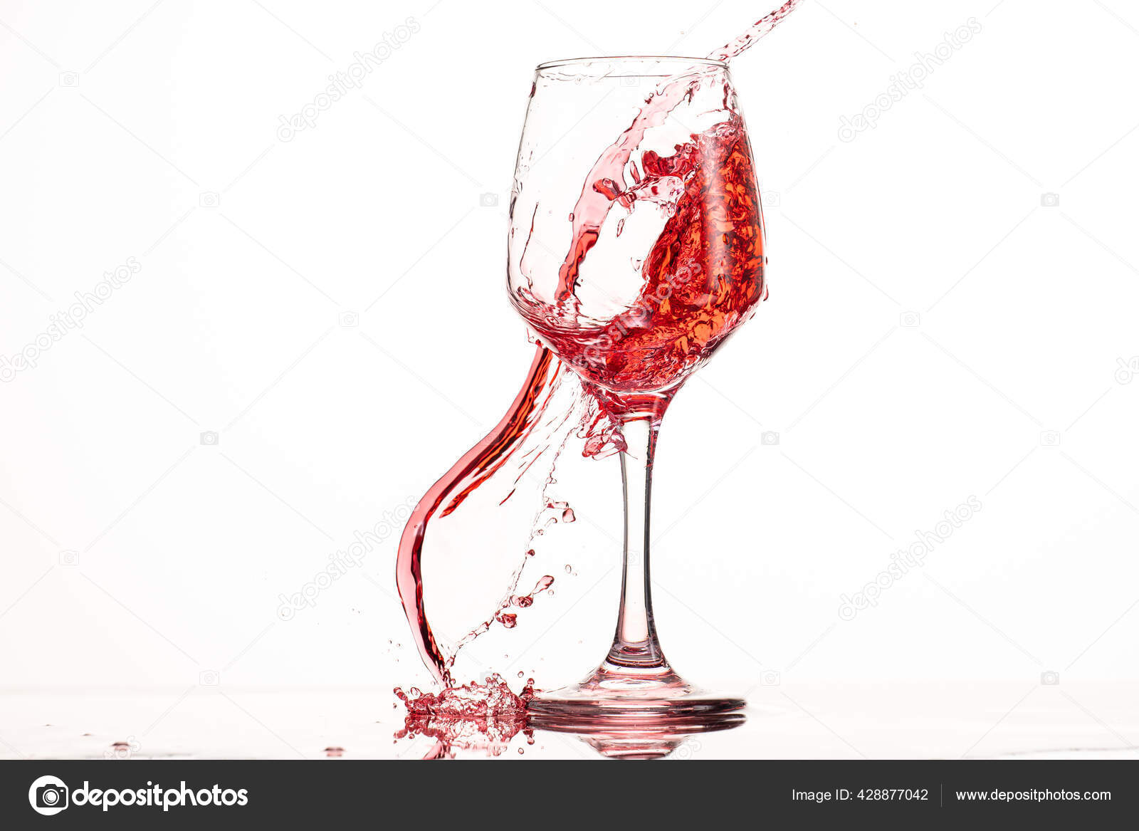 Wine Glass Splash